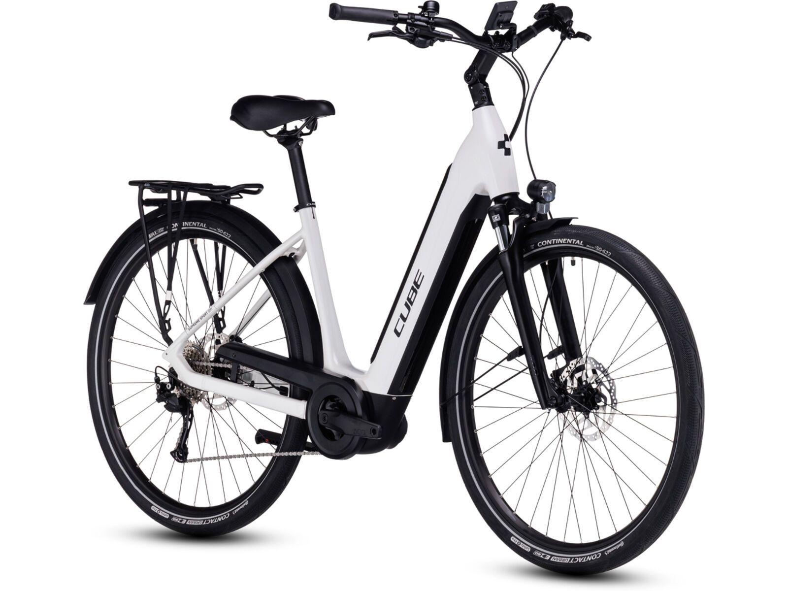 Cube Supreme Sport Hybrid ONE 500 white´n´black EE E-Bike, Radsport ... Cube Supreme Sport Hybrid ONE 500 white´n´black EE E-Bike, Radsport ...